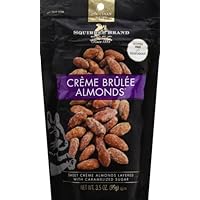 Amazon.com : SQUIRREL BRAND Crème Brulee Almonds, 3.5 OZ : Grocery ...