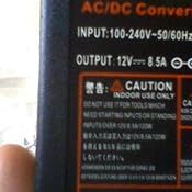 Amazon.com: AC to DC Converter, HOTOR 8.5A 100W 110-220V to 12V Car ...