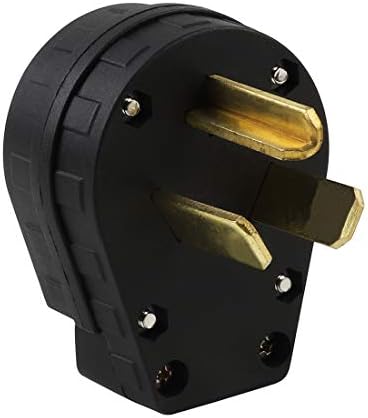 Nema 10-30P 30-Amp 125V-250V AC DIY Rewirable Plug, 10-30P Male 30/50A ...