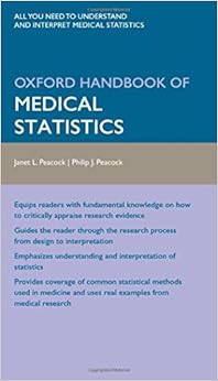Oxford Handbook of Medical Statistics (Oxford Medical Handbooks ...