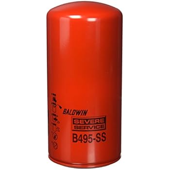 Amazon.com: Baldwin Heavy Duty B495-SS Oil Filter,Spin-On,: Automotive