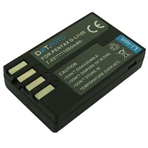 Pentax D-LI 109 Battery for Camera: Amazon.co.uk: Camera & Photo