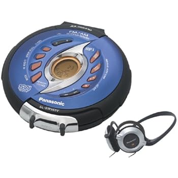 Amazon.com: Panasonic SL-SW965VA Shockwave Portable CD Player with AM ...