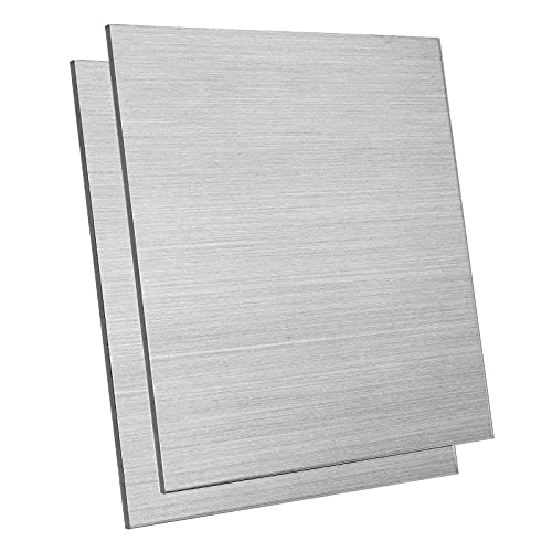 DIY Metal Fabrication Plate 6061 Aluminum Sheet - 12x12x1/4 Inch ...