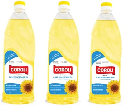 Coroli Pure Sunflower Oil - The Best & Most Versatile Cooking Oil ...