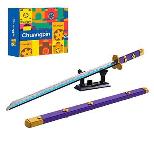 Zoro Anime Swords Building Set Compatible with Lego,Roronoa Zoro Yamato ...