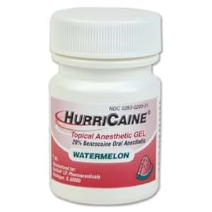 Amazon.com: HurriCaine Topical Anesthetic Gel Watermelon - 1 oz.: Baby