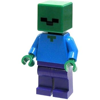 Amazon.com: LEGO Minecraft Minifigure Zombie: Toys & Games
