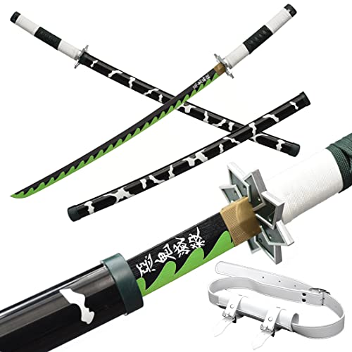 YIBLZ Handmade Anime Samurai Sword, Demon Slayer Sword,About 41 inches ...
