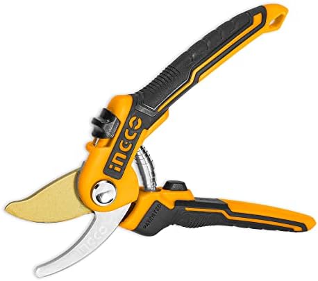 Ingco 8 Inch Heavy Duty Pruning Shears For Branch Cutting And Tree ...