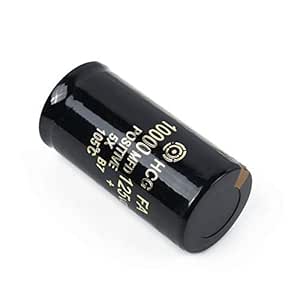 Black Electrolytic Capacitor 125V 10000uF Replace 120V 100V Audio ...