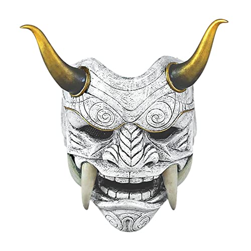 Halloween Samurai Mask Japanese Samurai Mask Ghost Samurai Latex Mask ...