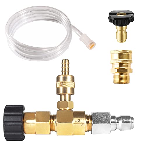 YAMATIC Adjustable Chemical Injector Kit, Downstream Injector Kit for ...