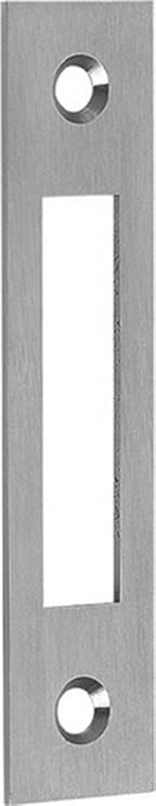 Schließblech Flachschließblech Stulp 20mm abgerundet Edelstahl: Amazon ...