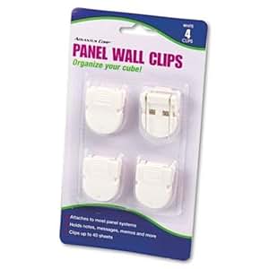 Amazon.com : AVT75300 - Advantus Panel Wall Clips for Fabric Panels ...