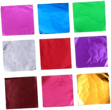 سعر UTHCLO 900pcs Aluminum Wrapping Paper Chocolate Wrapper Sugar ...