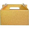 Amazon.com: PandaPandaPPS 50 Pack Brown Gable Boxes (8.25"×5"×4") for ...