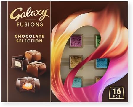 سعر Galaxy Fusions Assorted Chocolate, 16 Pieces, 180g فى السعودية ...