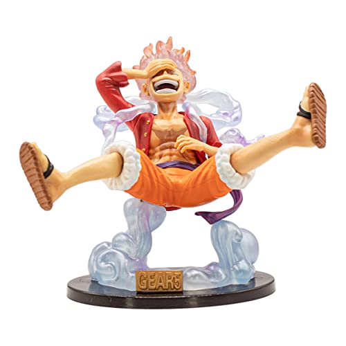 Mua NINJAMO Luffy Gear 5 Fire Red Hair One Anime Piece Statue ...