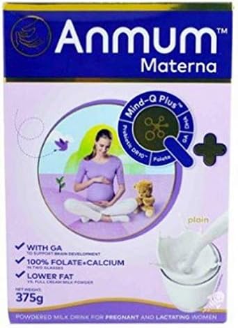 Anmum Materna Powdered Milk for Pregnant and Lactating Women -Plain ...