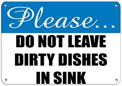 Personalized Metal Signs for Outdoors please8230; do not leave dirty ...