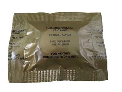 10 Pack - Fuel, Compressed, Trioxane Ration Heating, .6 Oz Size Bar