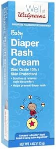 Amazon.com: Walgreens Diaper Rash Cream 4 oz : Baby