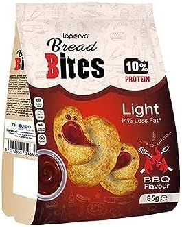 Laperva Bread Bites - BBQ Flavor, Low Fat Snack, Vegetarian and Keto ...