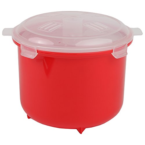 Home-X - Microwave Rice Cooker, 10 Cup Cooker is BPA Free, Easy-To-Use ...