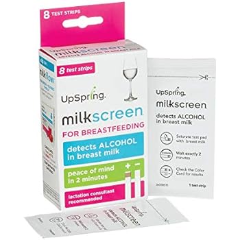 Amazon.com : UpSpring Baby Milkscreen Alcohol Test Strips for ...