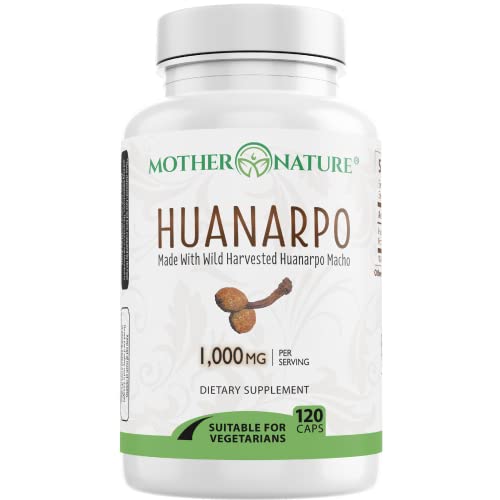 Huanarpo Macho Powder Capsules - Max Strength 1000mg (120 Count) - Male ...