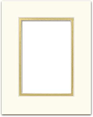 Amazon.com - PA Framing Double Photo Mat Board, Pre-Cut Framing Mat ...