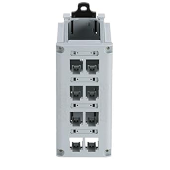 Panduit CDPP8RG DIN Rail Mount Patch Panel: Amazon.com: Industrial ...