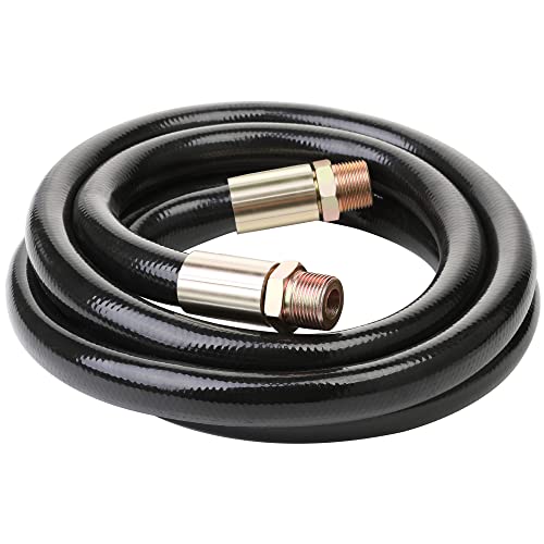 Hromee Fuel Transfer Hose, 3/4 Inch × 10 Feet Pump Hose with Male ...