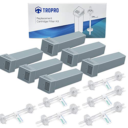 Upgraded Cartridge Filter Replacement Kit for SoClean Machine 2, TROPRO ...
