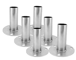 Amazon.com: Carport Canopy Foot Pads For 1-3/8” and 1-5/8" Tubing/ Pole ...