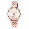 Michael Kors Pyper Three-Hand Rose Gold-Tone Stainless Steel Women's ...