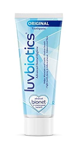 Luvbiotics Original Toothpaste with Probiotics & Xylitol Promotes Good ...