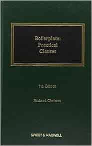 Boilerplate: Practical Clauses: 9780414038523: Amazon.com: Books