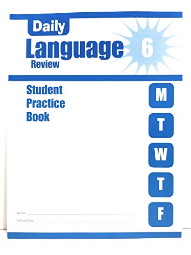 Daily Language Review, Grade 6 Individual Student Practice Book ...