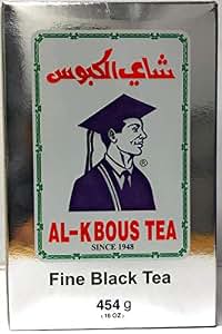 Amazon.com : AL KBOUS Fine Black Loose Tea 16oz-454g : Grocery ...