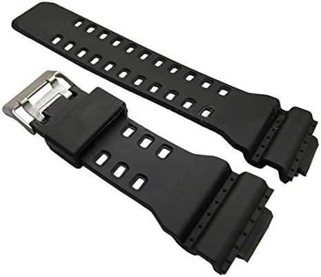 GA-100 Black Rubber Replacement Watch Strap for Casio G Shock GA100 ...