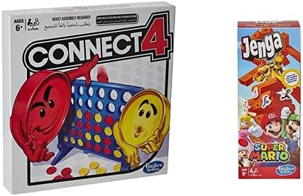 The Classic Game Of Connect 4 & Jenga Super Mario price in Saudi Arabia ...