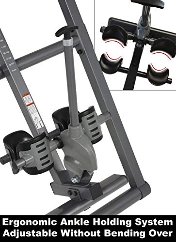 Innova ITX9900 Heavy Duty Deluxe Inversion Table with Air Lumbar ...