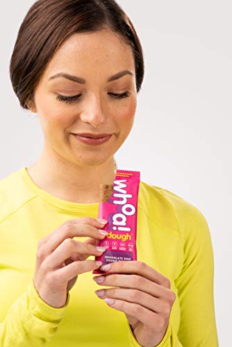 WHOA DOUGH Plant Based Protein Bar, Gluten Free, Dairy Free, Non GMO ...