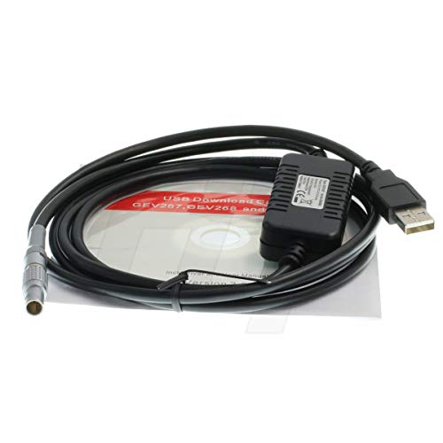 HangTon Lemo 5 Pin to PC USB Serial Data Transfer Cable GEV267 for ...