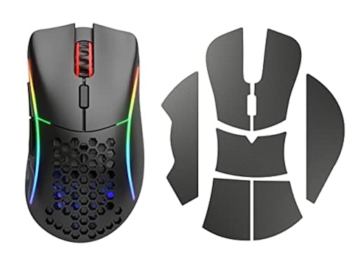(Mouse + Grip Tape) Glorious Model D Wireless Gaming Mouse (Matte Black ...