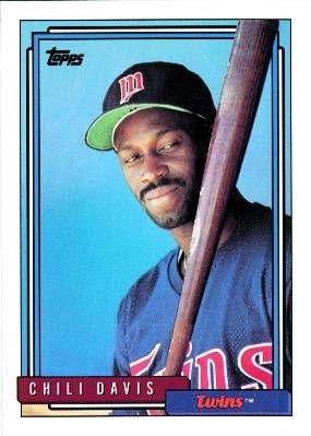 Amazon.com: 1992 Topps Baseball Card #118 Chili Davis: Collectibles ...