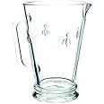 Amazon.com | La Rochere Napoleon Bee Glass Pitcher – 34.0 oz ...