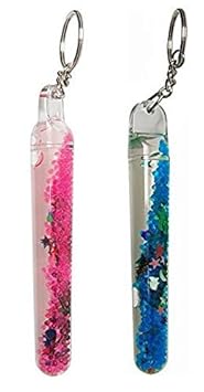Glitter Wand keyChain: Amazon.co.uk: Office Products